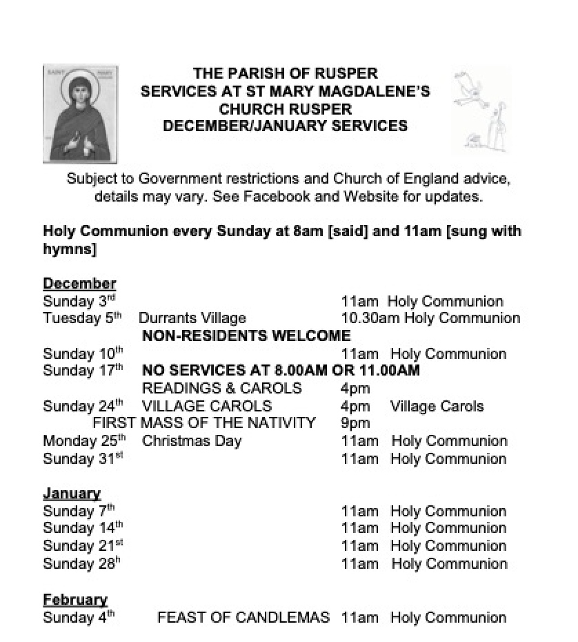 Welcome - Rusper Church