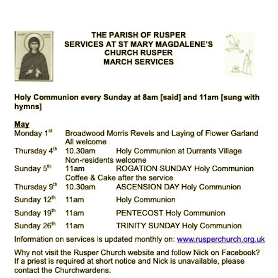 Welcome - Rusper Church